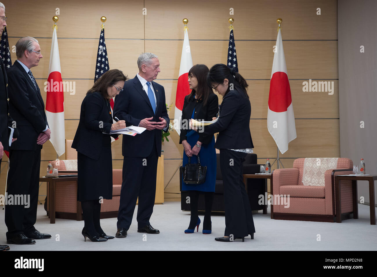 Japanese minister of defense tomomi inada hi-res stock photography and ...