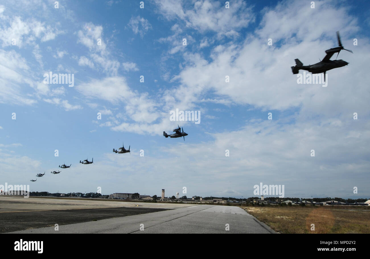 CV-22 Osprey tilt-rotor aircraft assigned to the 8th Special Operations ...