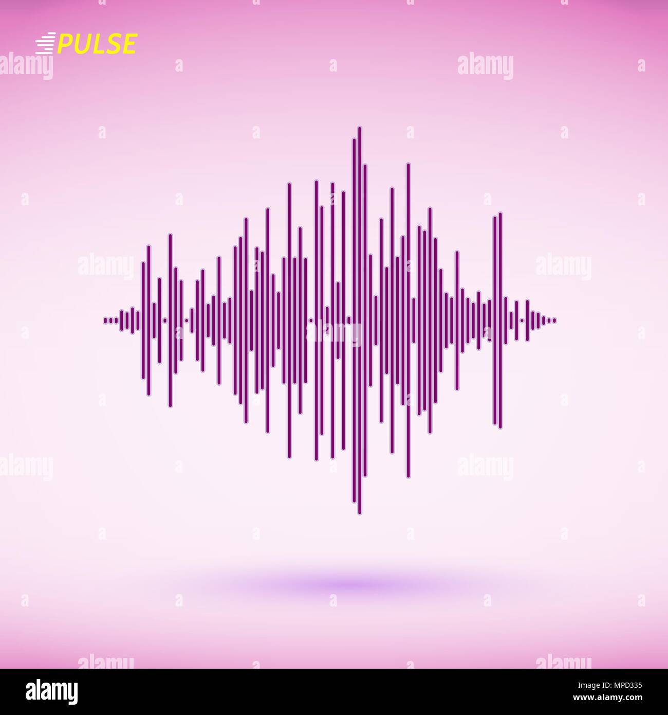 Abstract Vector Signal Wave Stock Vector Image And Art Alamy