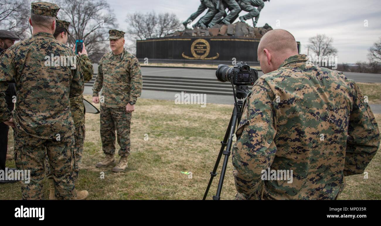 U.S. Marine Corps Chief Warrant Officer 4 Jonathan C. Knauth, officer ...