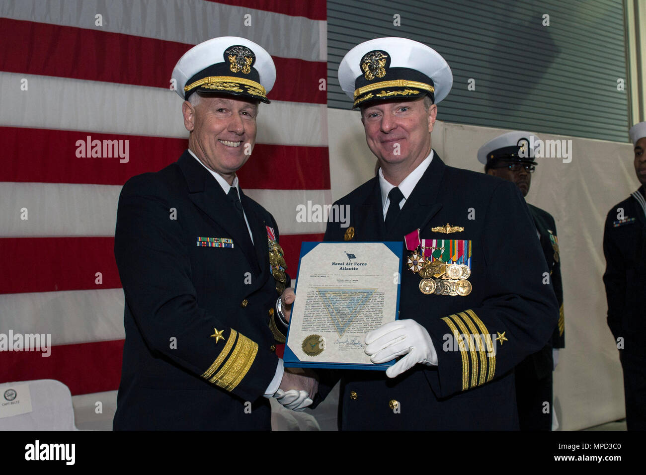 170203-N-AX638-263 NEWPORT NEWS, Va. (Feb. 3, 2017) Rear Adm. Bruce H ...