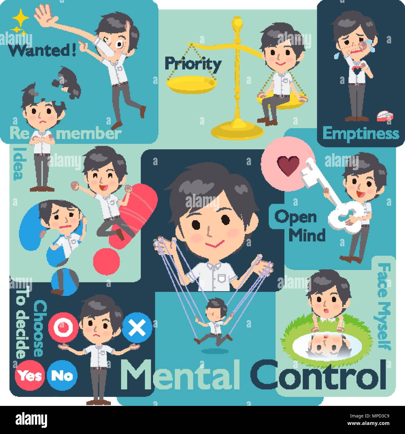 Volition vector vectors hi-res stock photography and images - Alamy