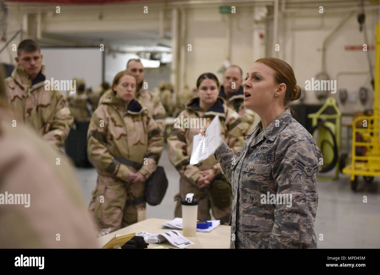 U.S. Air Force Airman 1st Class Abigail Nichols, emergency management ...