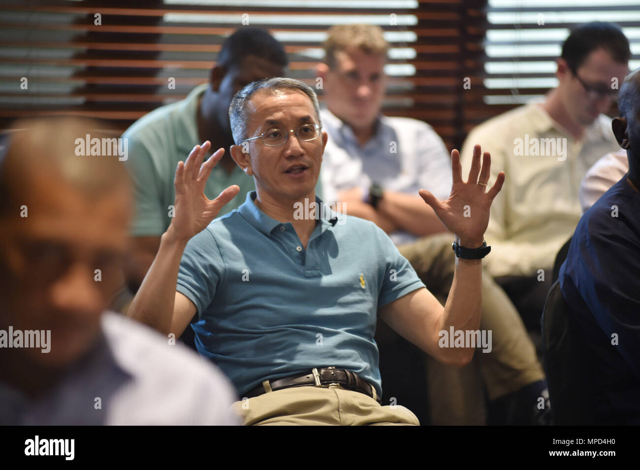 Deputy Operations Officer Capt. David Lum, Combined Joint Task Force ...