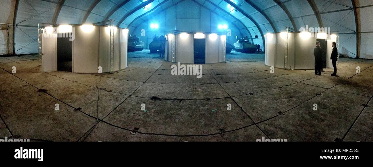 Three virtual-reality pods were used to immerse Soldiers from 1st ...