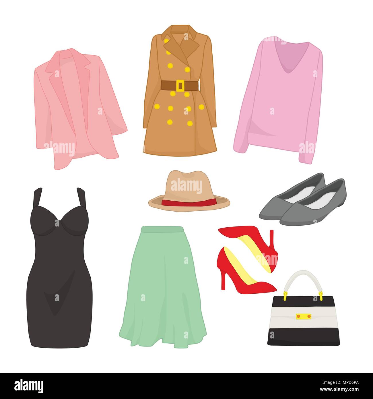 High visual jacket Stock Vector Images - Alamy