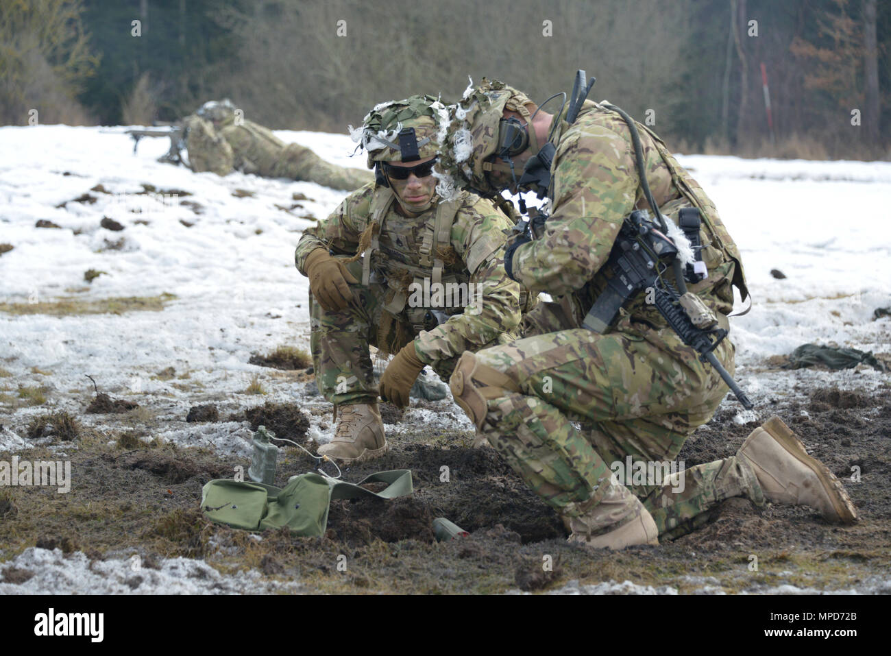 Scout platoon 2 503 infantry battalion hi-res stock photography and ...