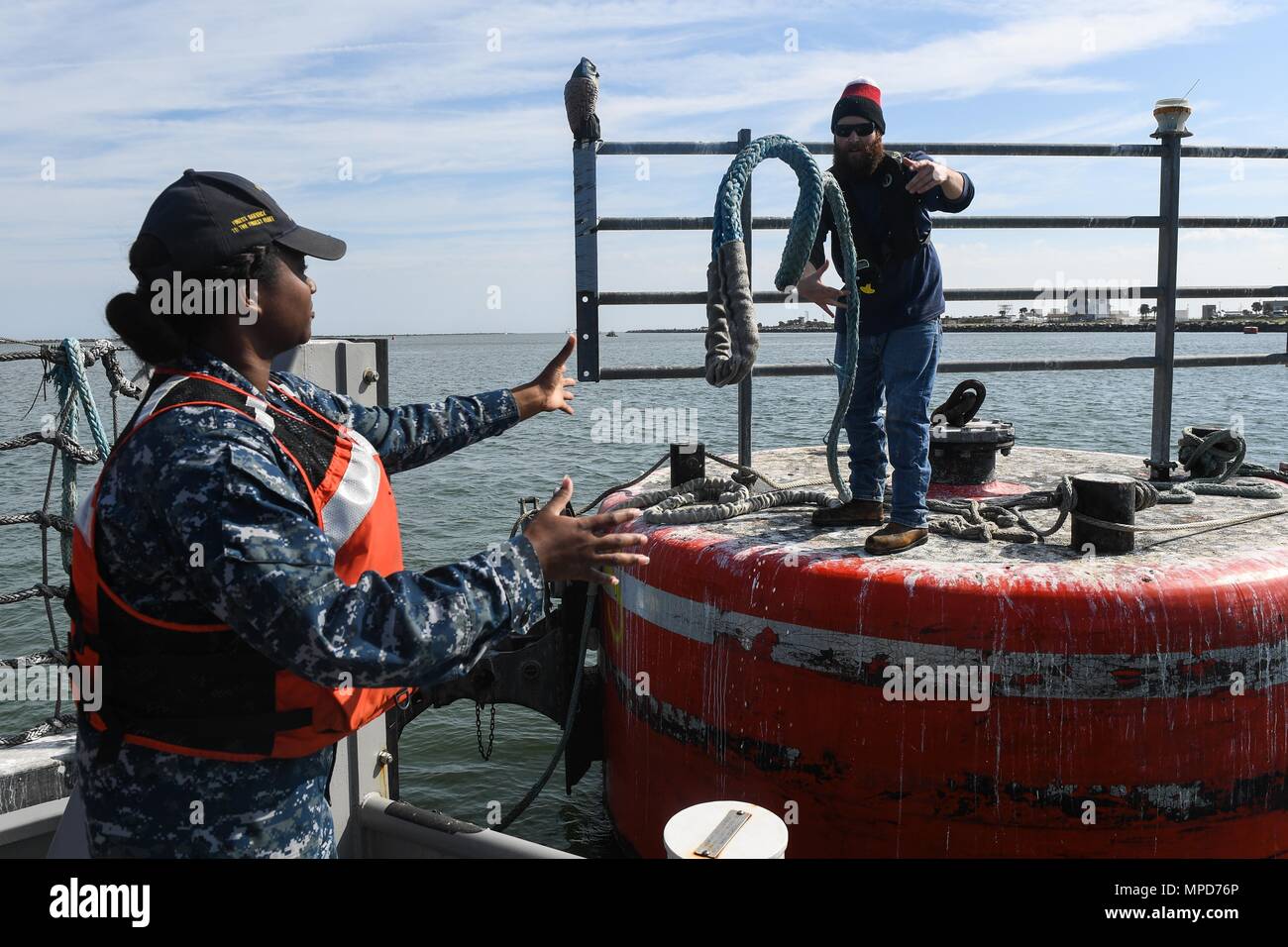 Navy coxswain training hi-res stock photography and images - Alamy