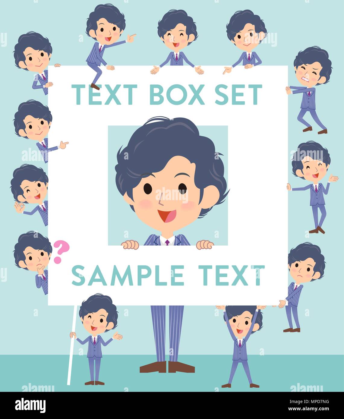 Office perm Stock Vector Images - Alamy