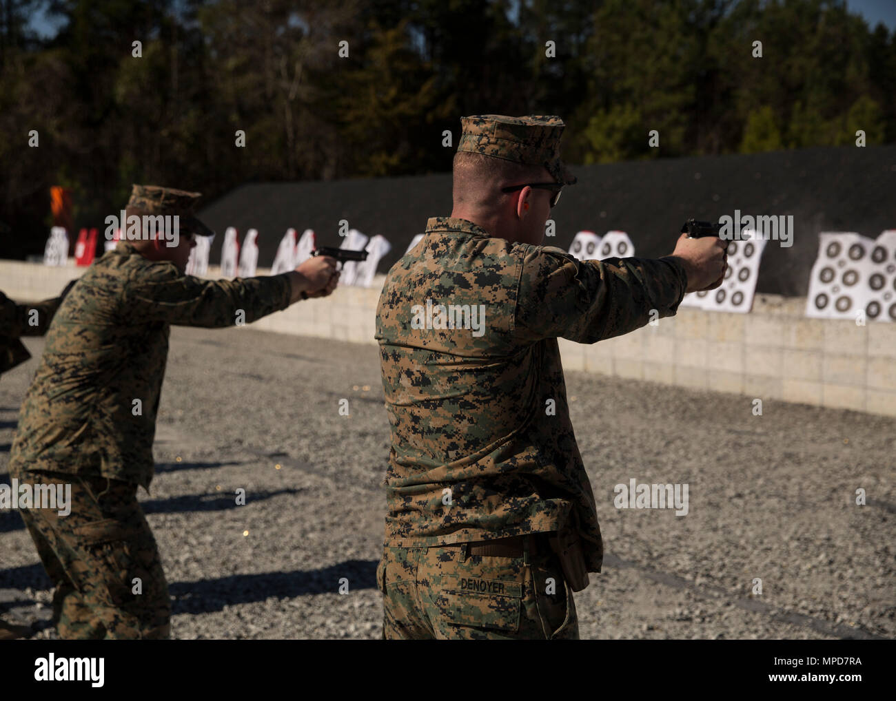 Marines with Task Force Southwest conduct target acquisition drills ...