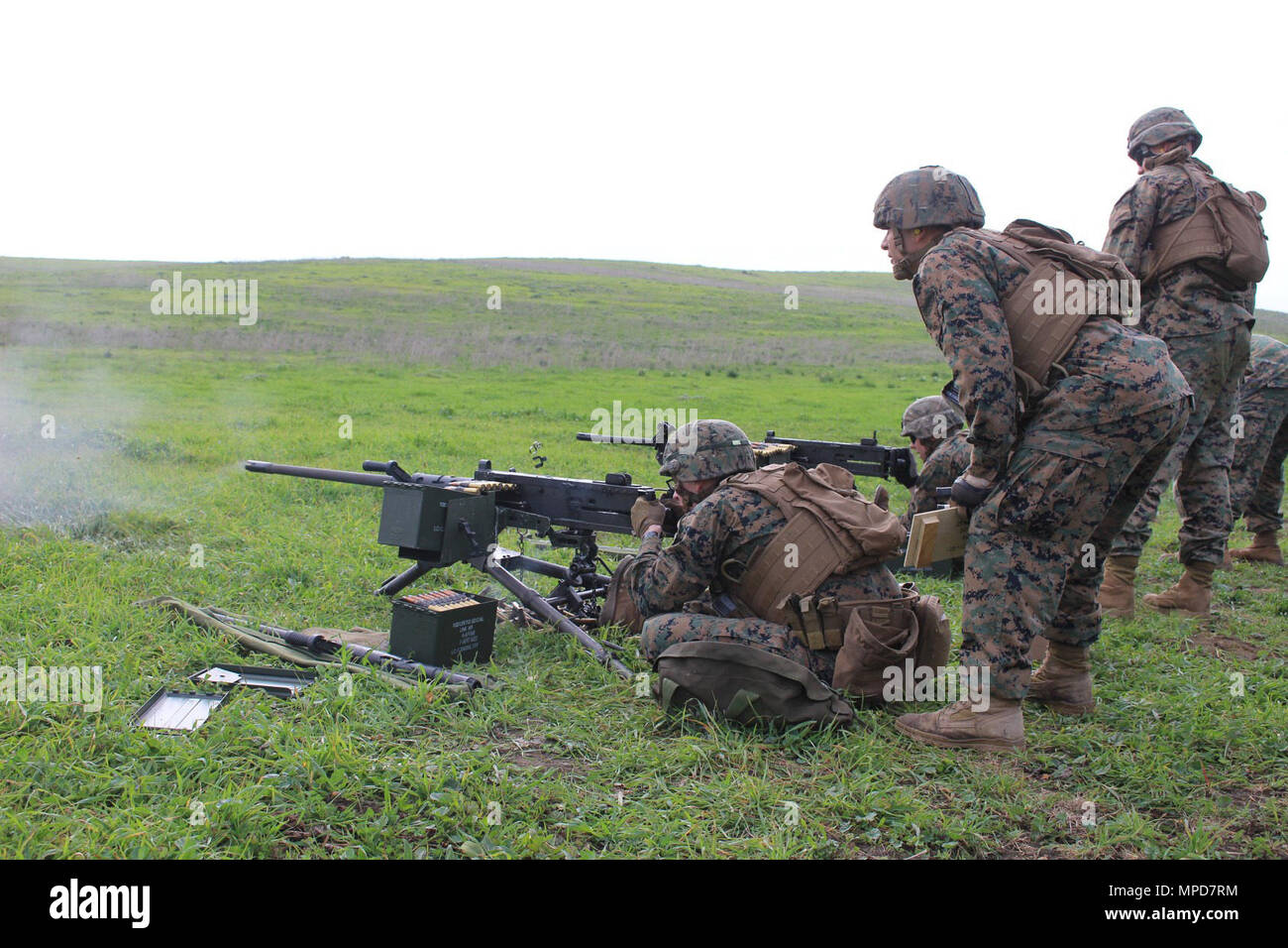 M2a1 50 cal machine gun hi-res stock photography and images - Alamy