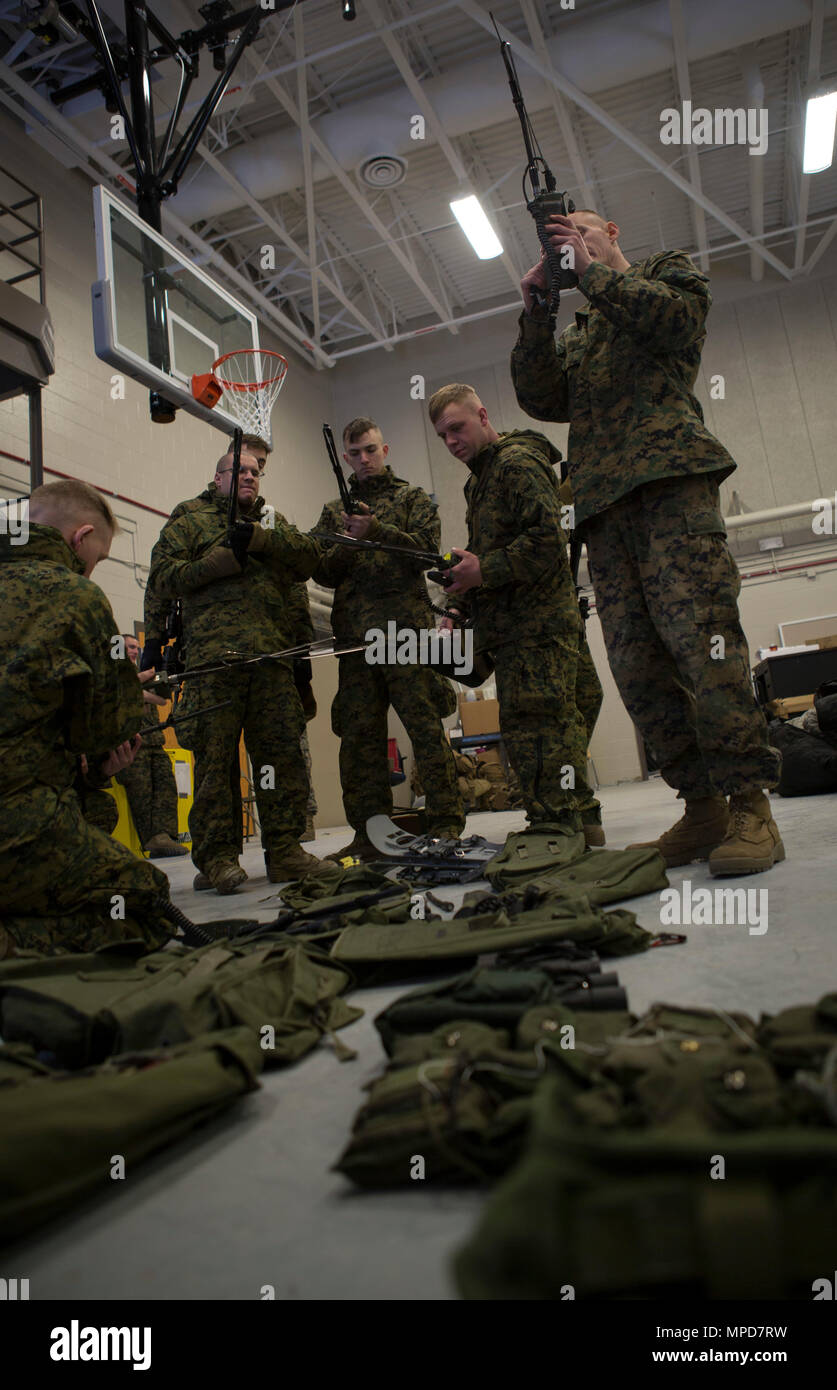 Marines With Company C 1st Battalion 25th Marine Regiment 4th Marine