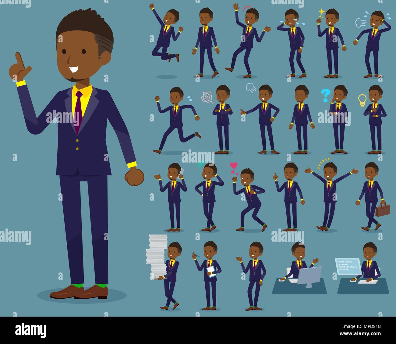 Laughing employee Stock Vector Images - Alamy