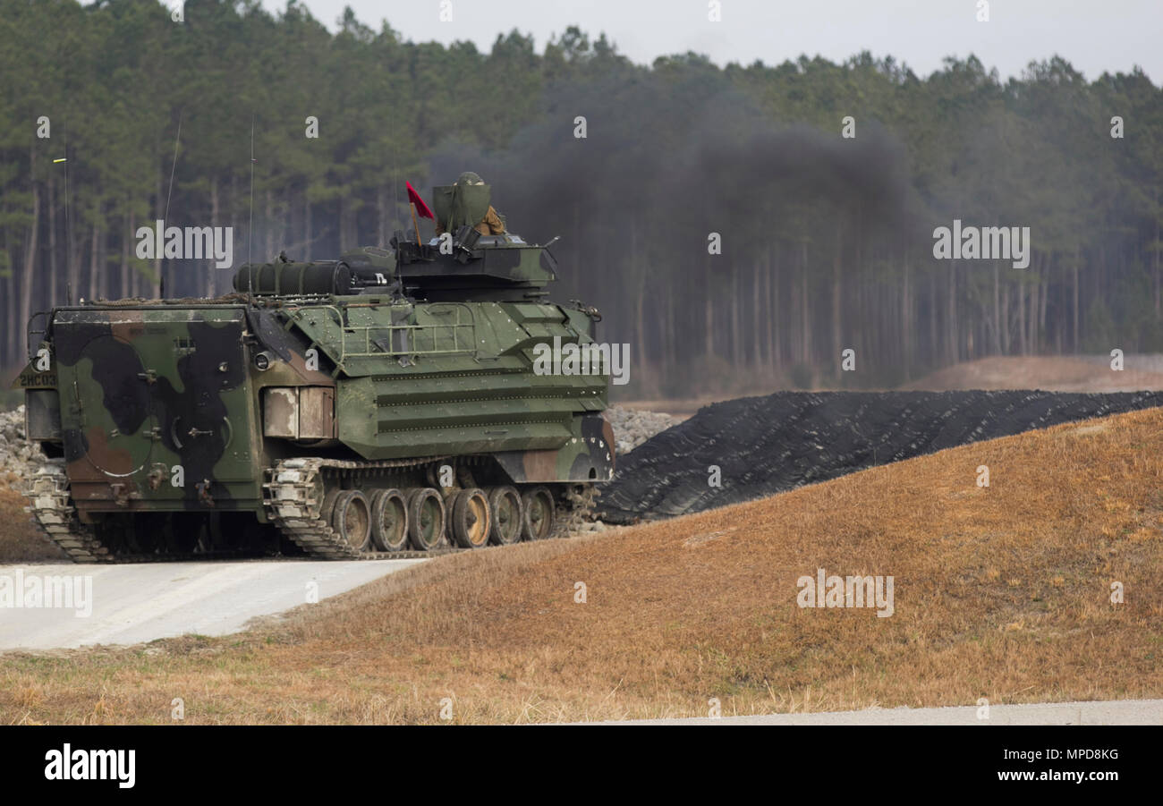 Marines with 2nd Assault Amphibian Battalion, 2nd Marine Division ...