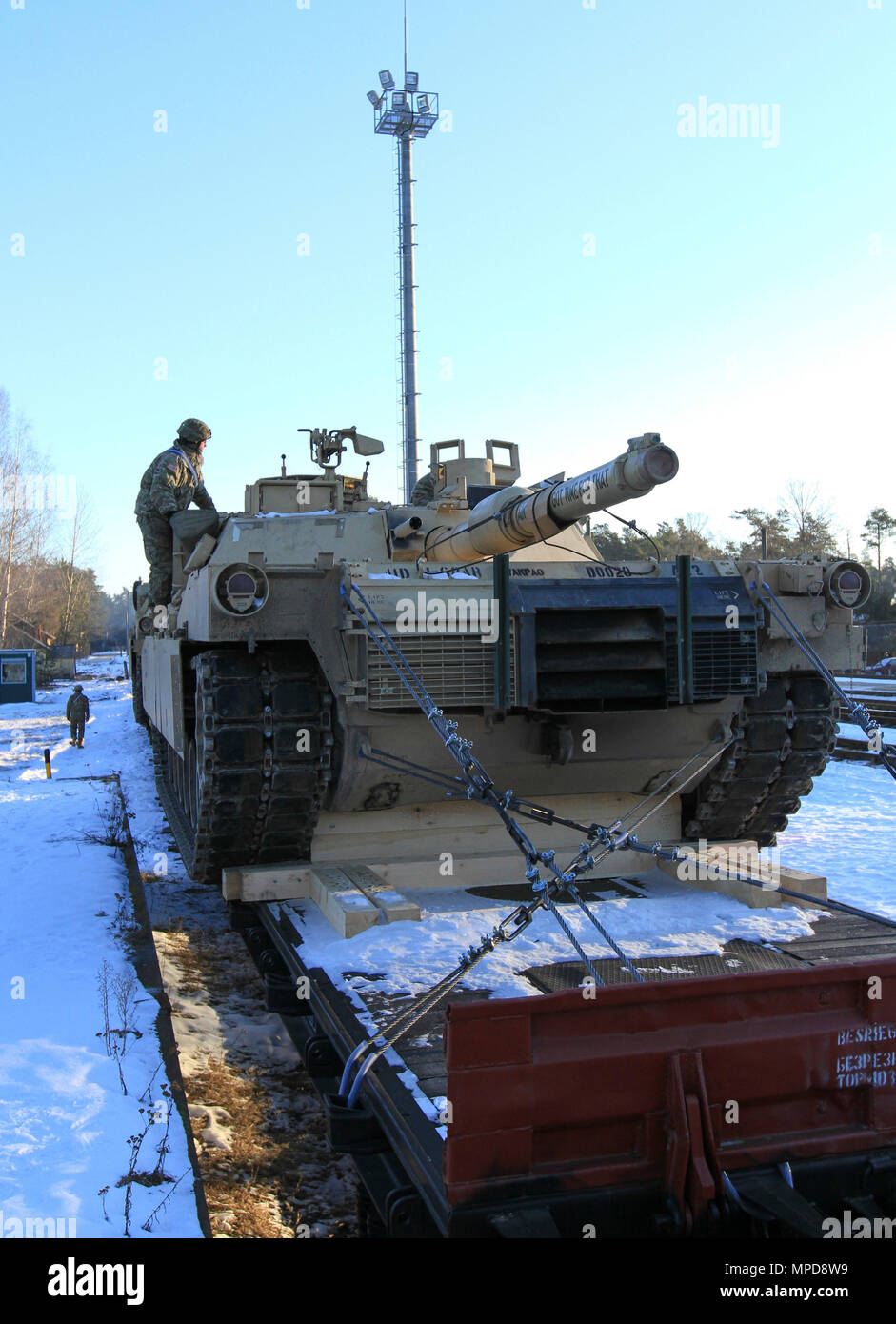 CAMP ADAZI, Latvia – Soldiers assigned to 1st Battalion, 68th Armor ...