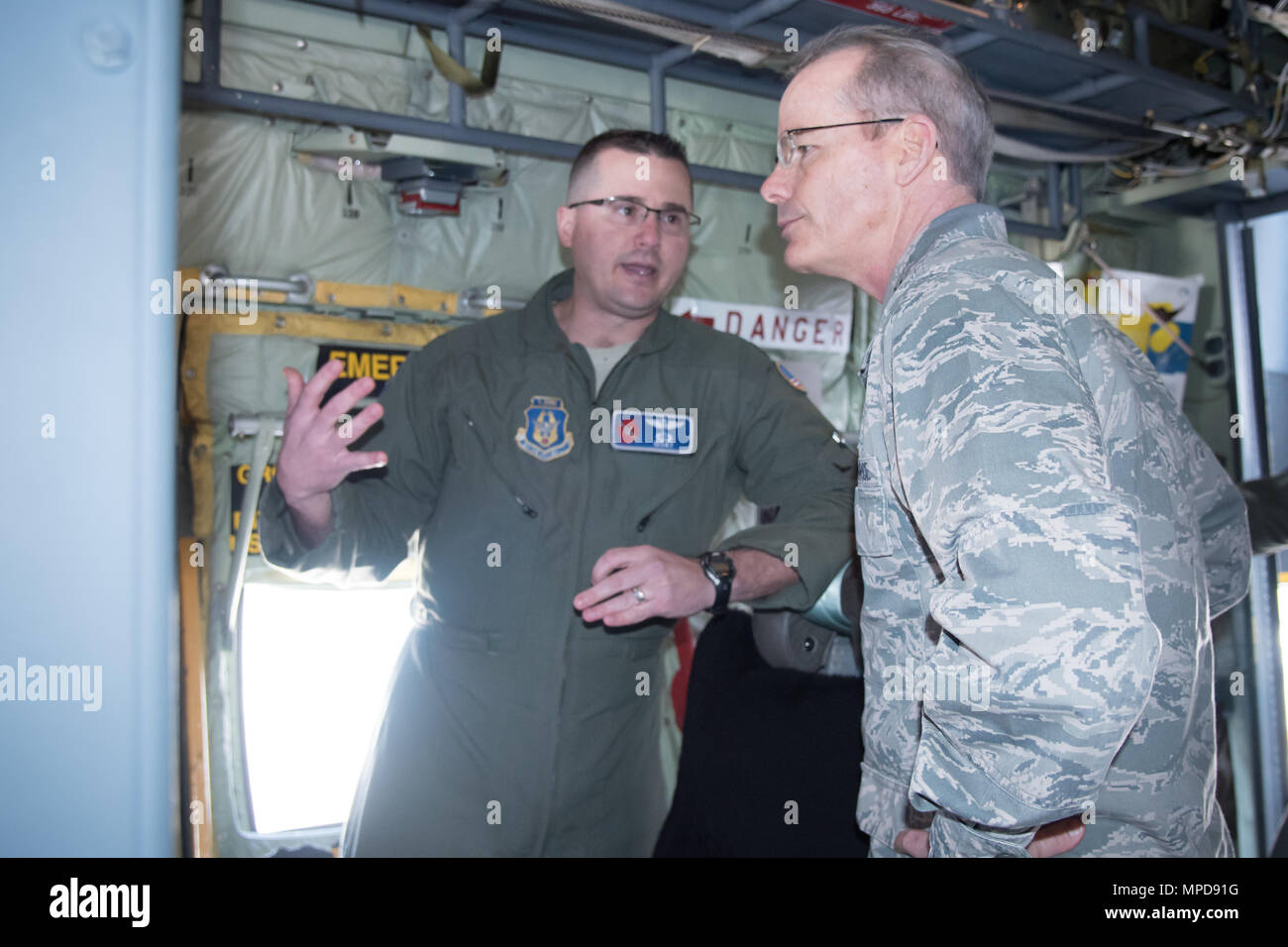 Maj. Douglas Gautrau, 53rd Weather Reconnaissance Squadron aerial ...