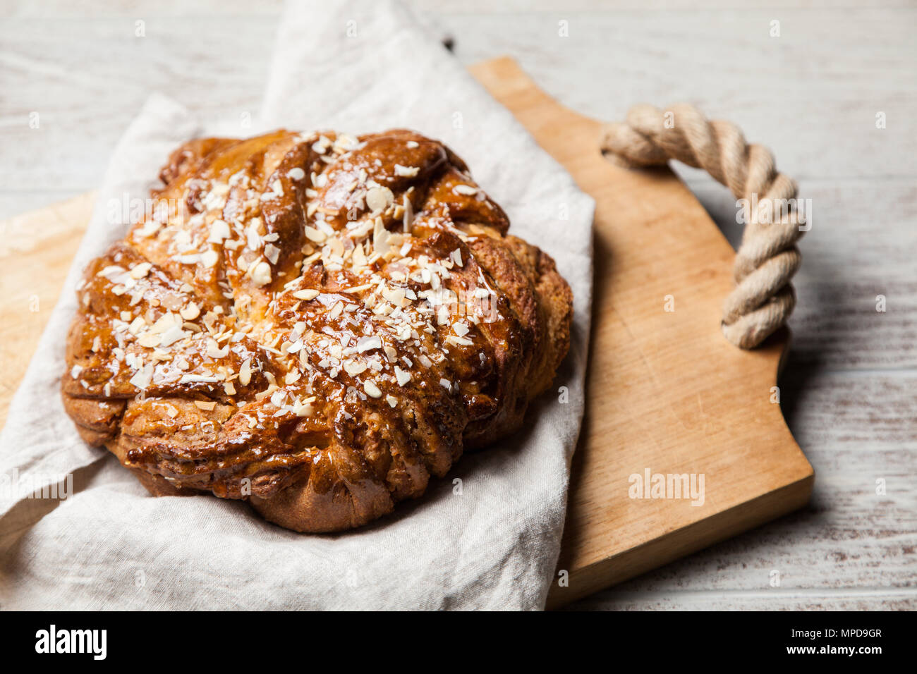 Sweet maple syrup bread Stock Photo - Alamy