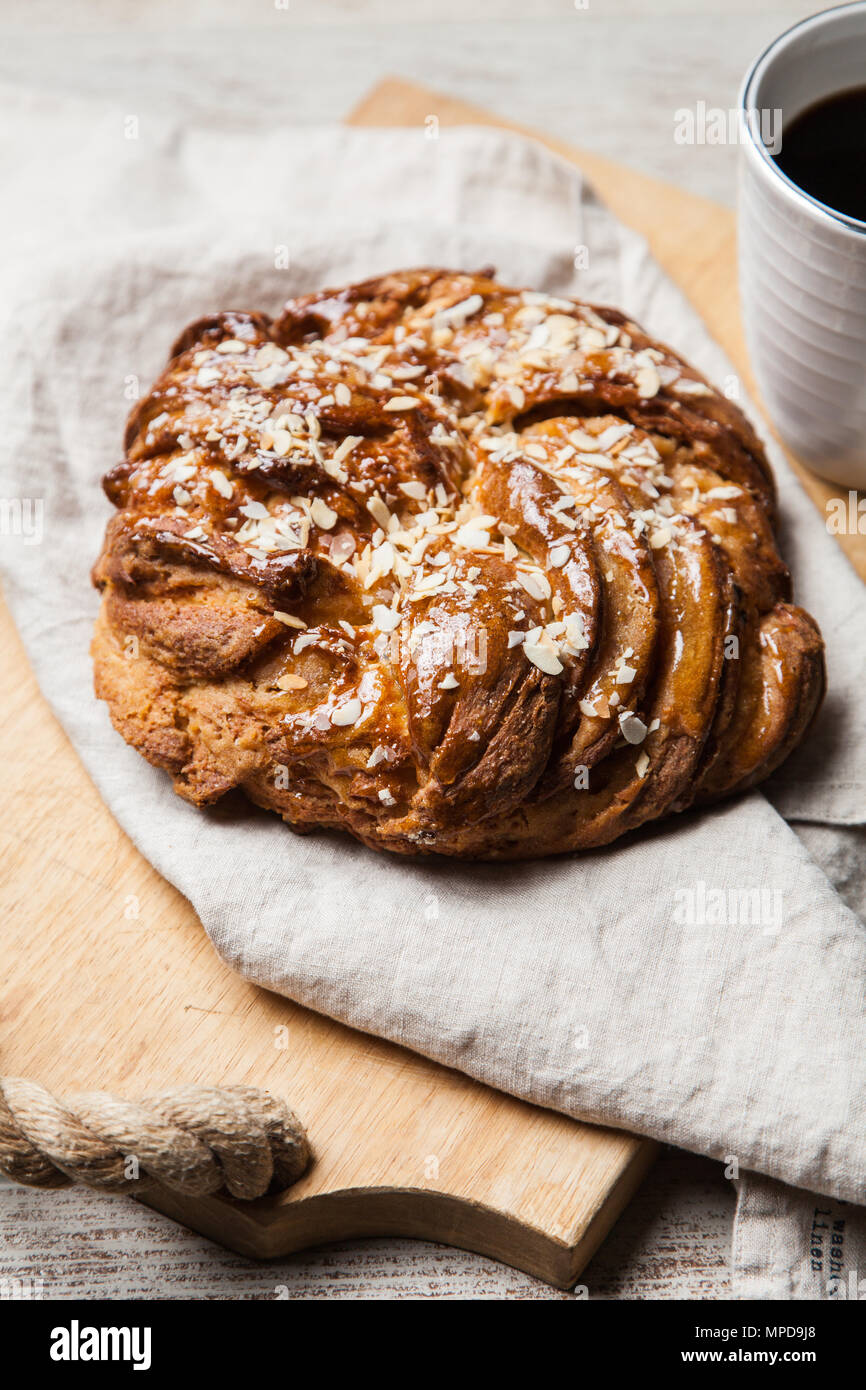 Sweet maple syrup bread Stock Photo - Alamy