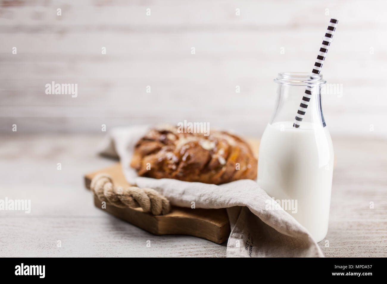 Sweet maple syrup bread Stock Photo - Alamy
