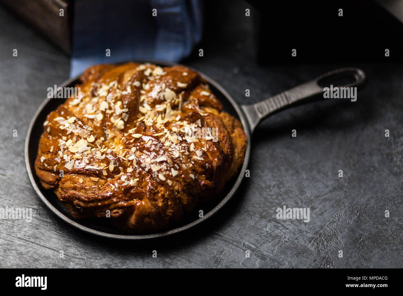 Sweet maple syrup bread Stock Photo - Alamy