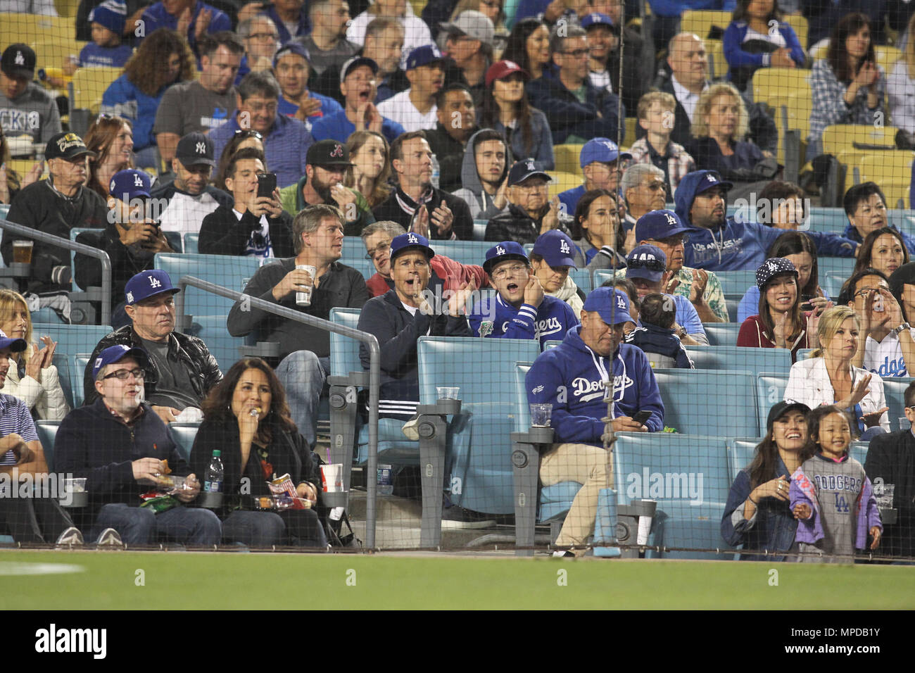Rob Lowe attends a match between the Washington Nationals and the Los ...