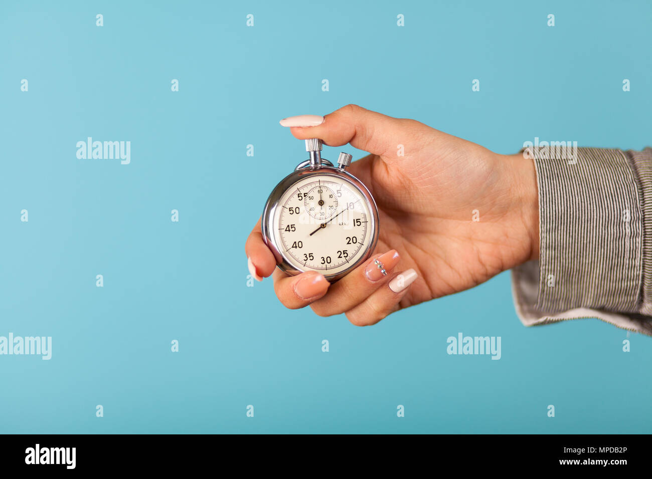 Hand stopwatch hi-res stock photography and images - Alamy
