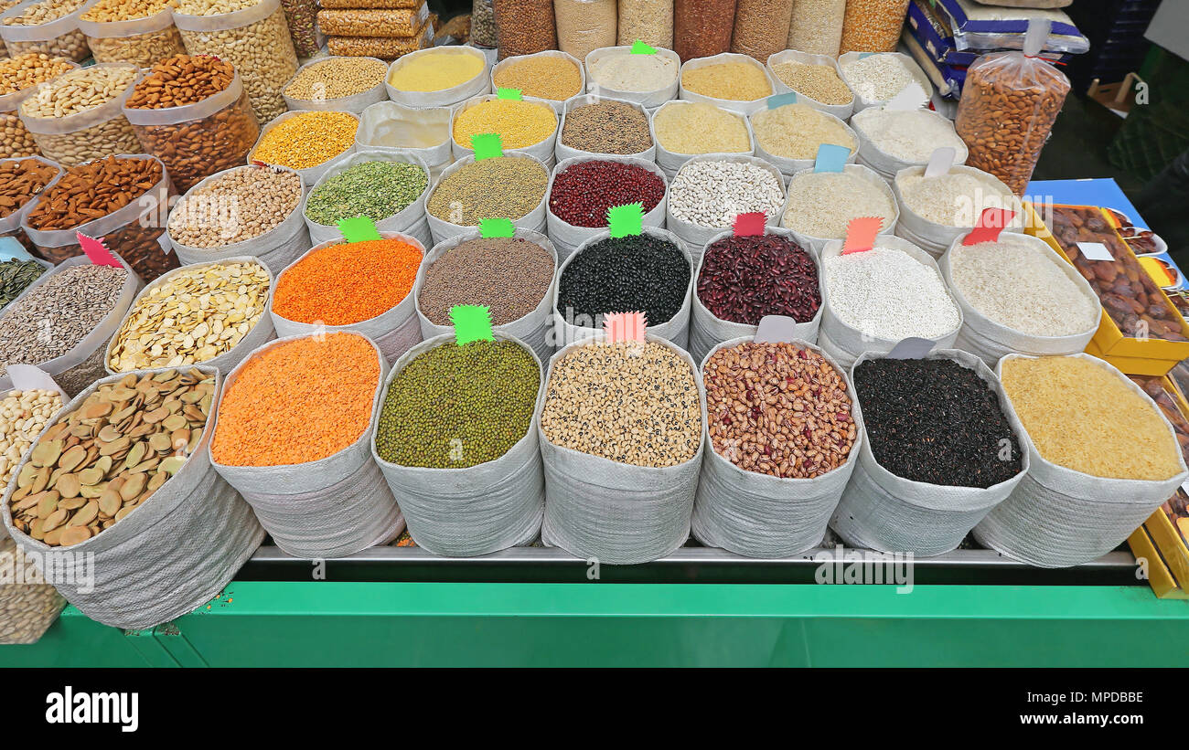 Rice bags bulk hi-res stock photography and images - Alamy