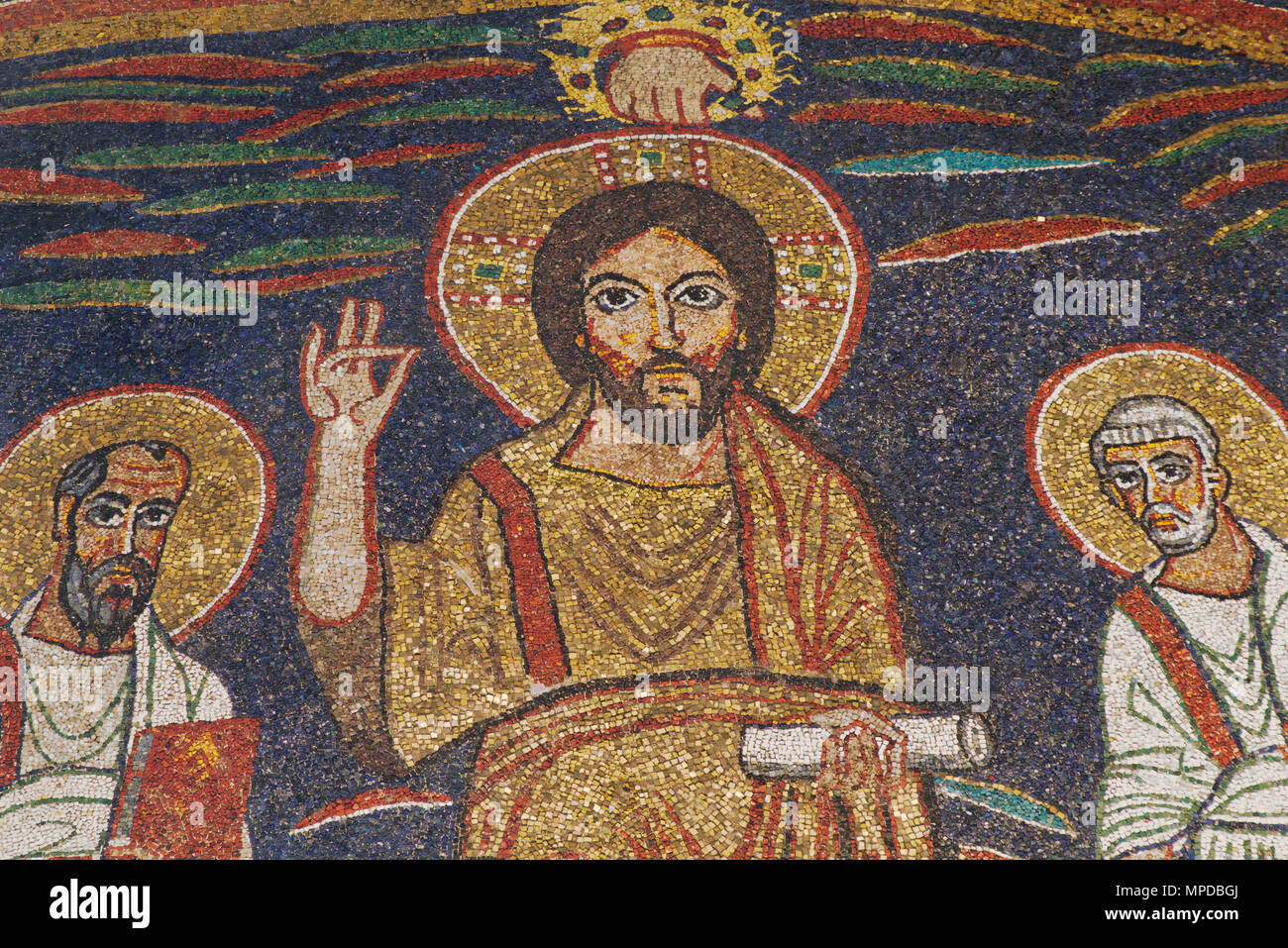 Mosaic depicting saint peter hi-res stock photography and images - Alamy