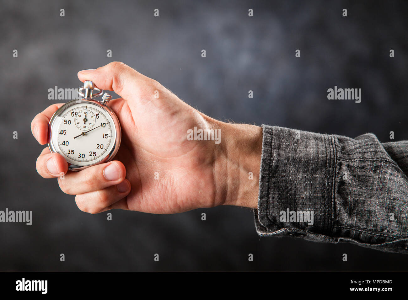 Black stopwatch hi-res stock photography and images - Alamy