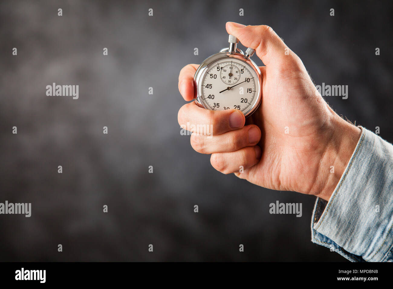 Stopwatch businessman hi-res stock photography and images - Alamy