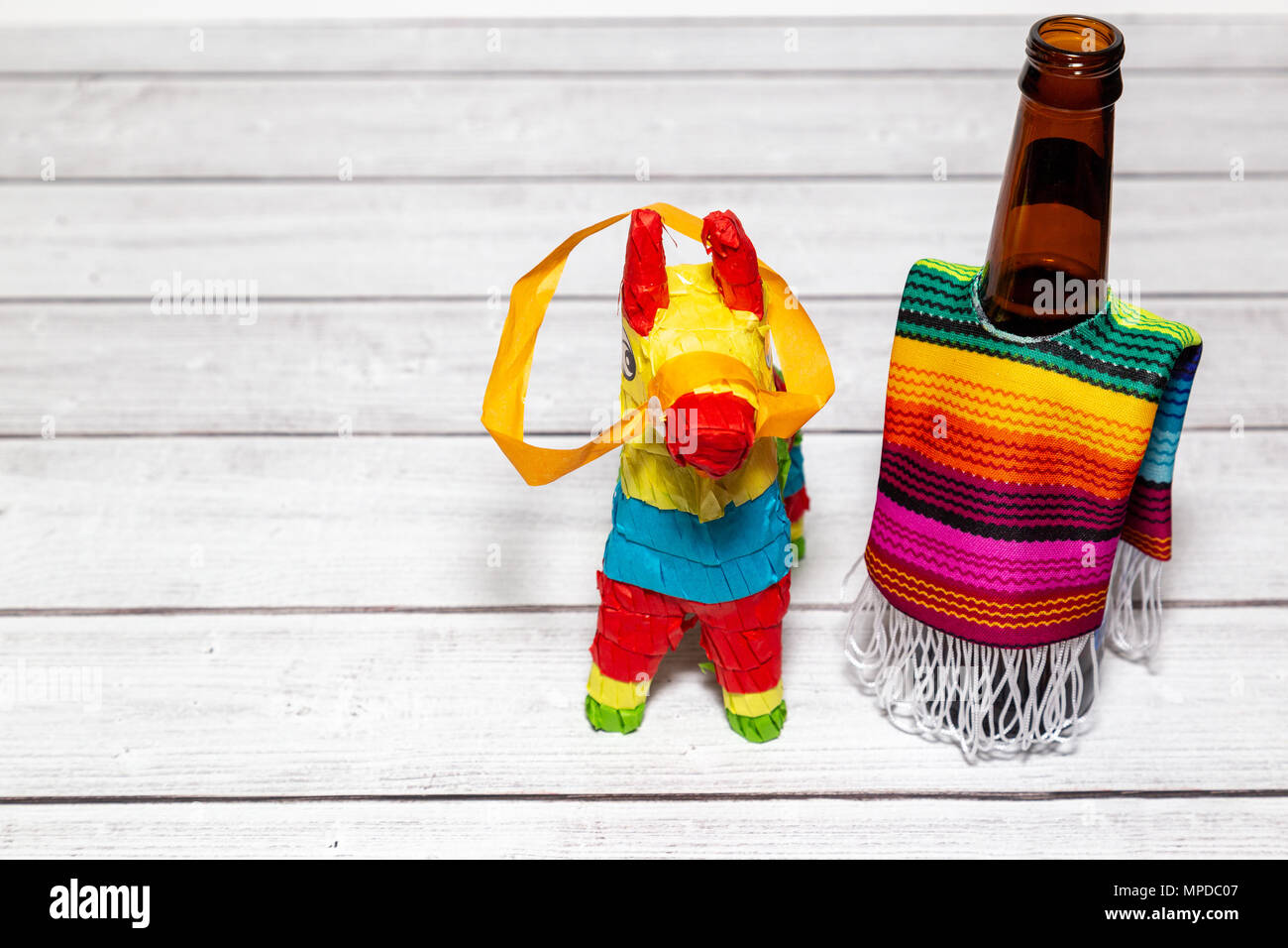 Beer and a pinata Stock Photo - Alamy