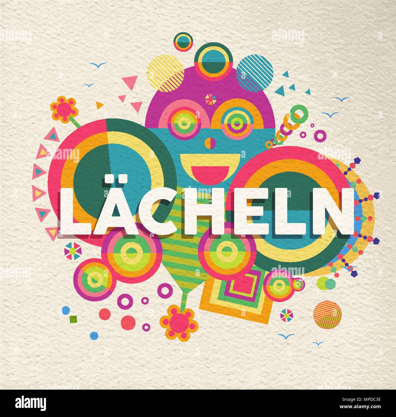 Vintage german poster art Stock Vector Images - Alamy