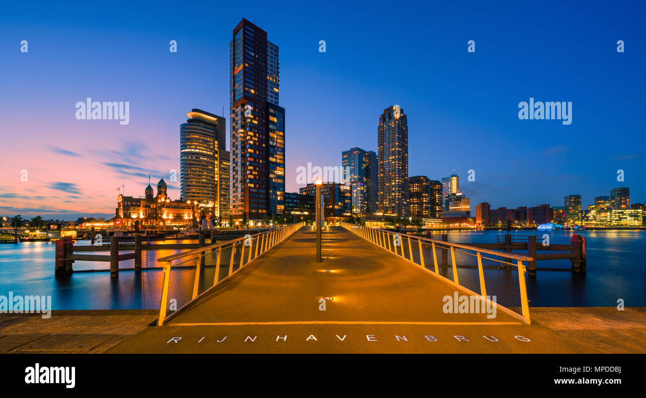 Downtown rotterdam hi-res stock photography and images - Alamy