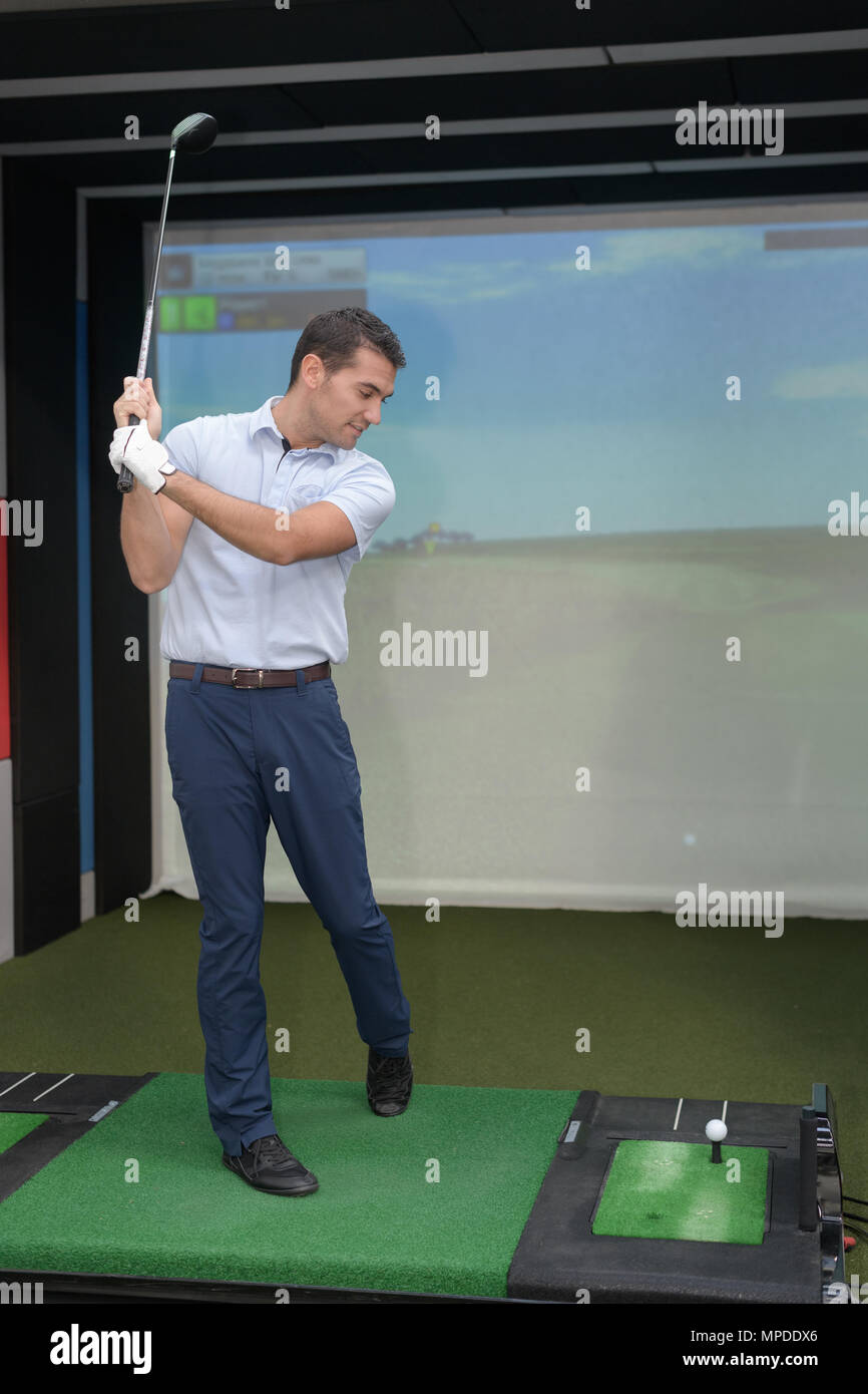 Training video game hi-res stock photography and images - Alamy