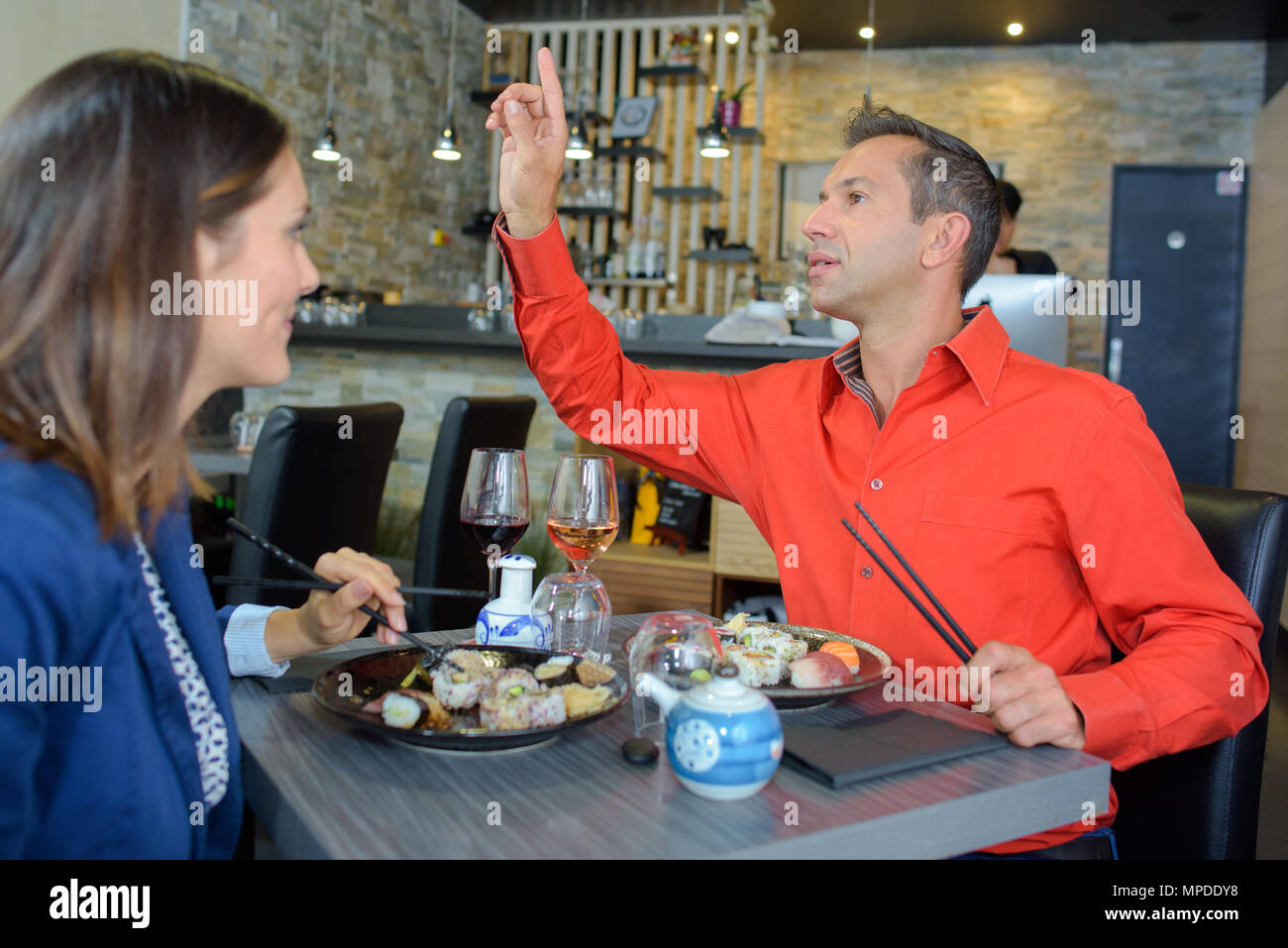 Customer calling hi-res stock photography and images - Alamy