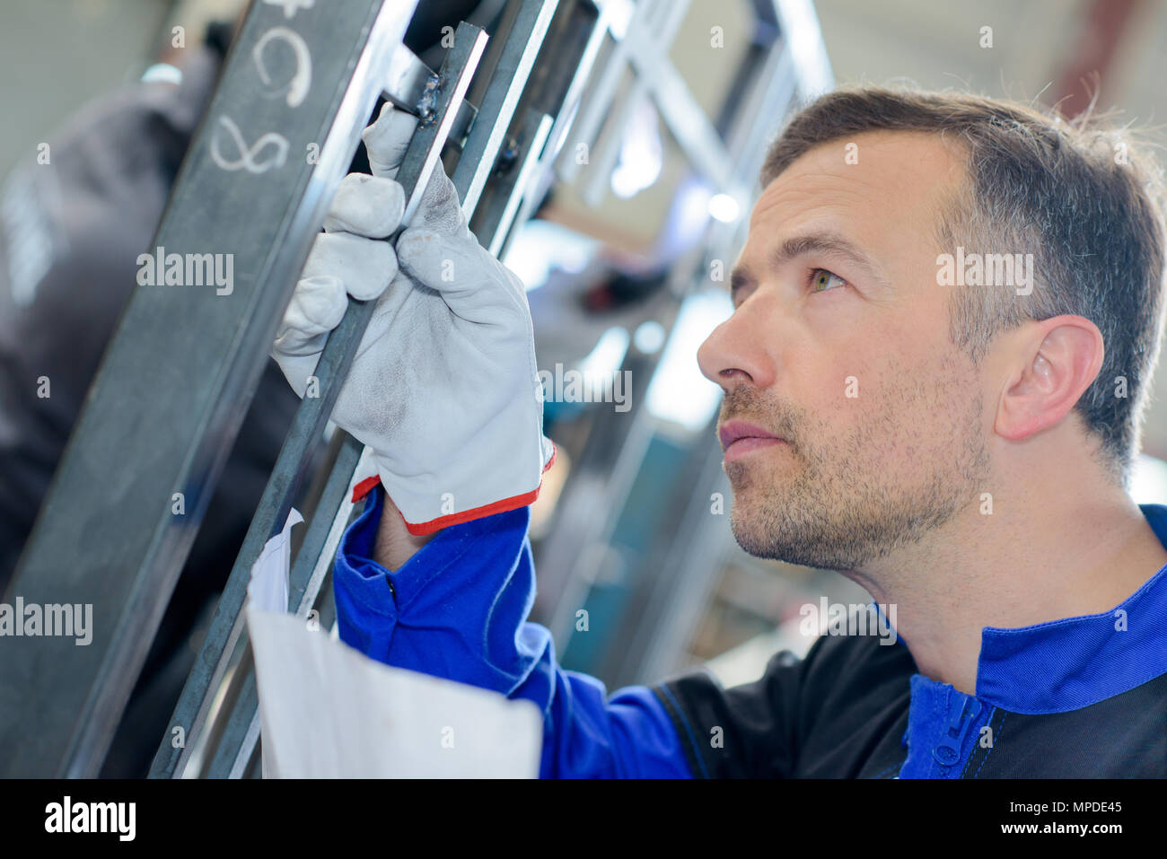 Health and safety factory inspector hi-res stock photography and images ...
