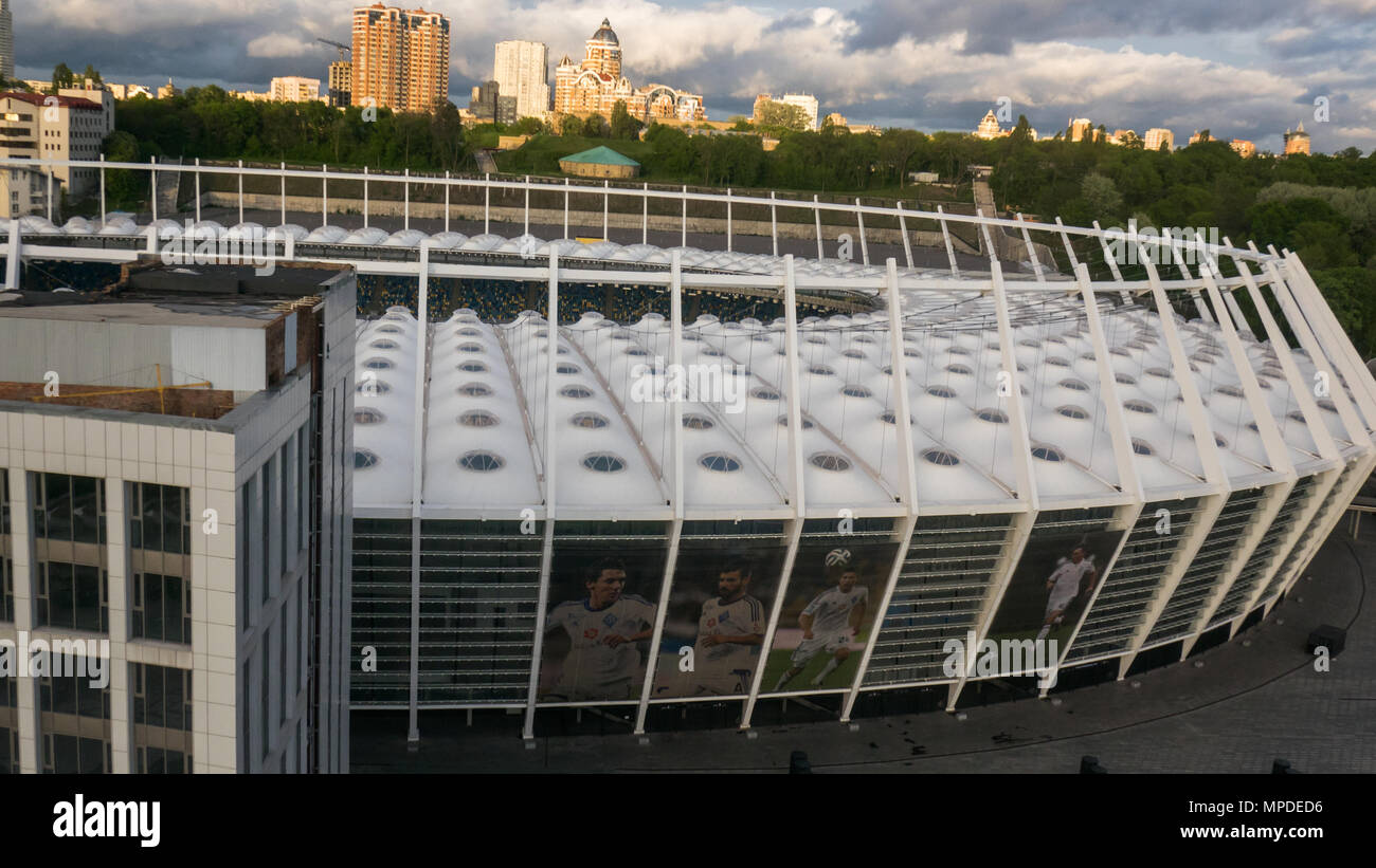 Aerial view football stadium madrid hi-res stock photography and images ...