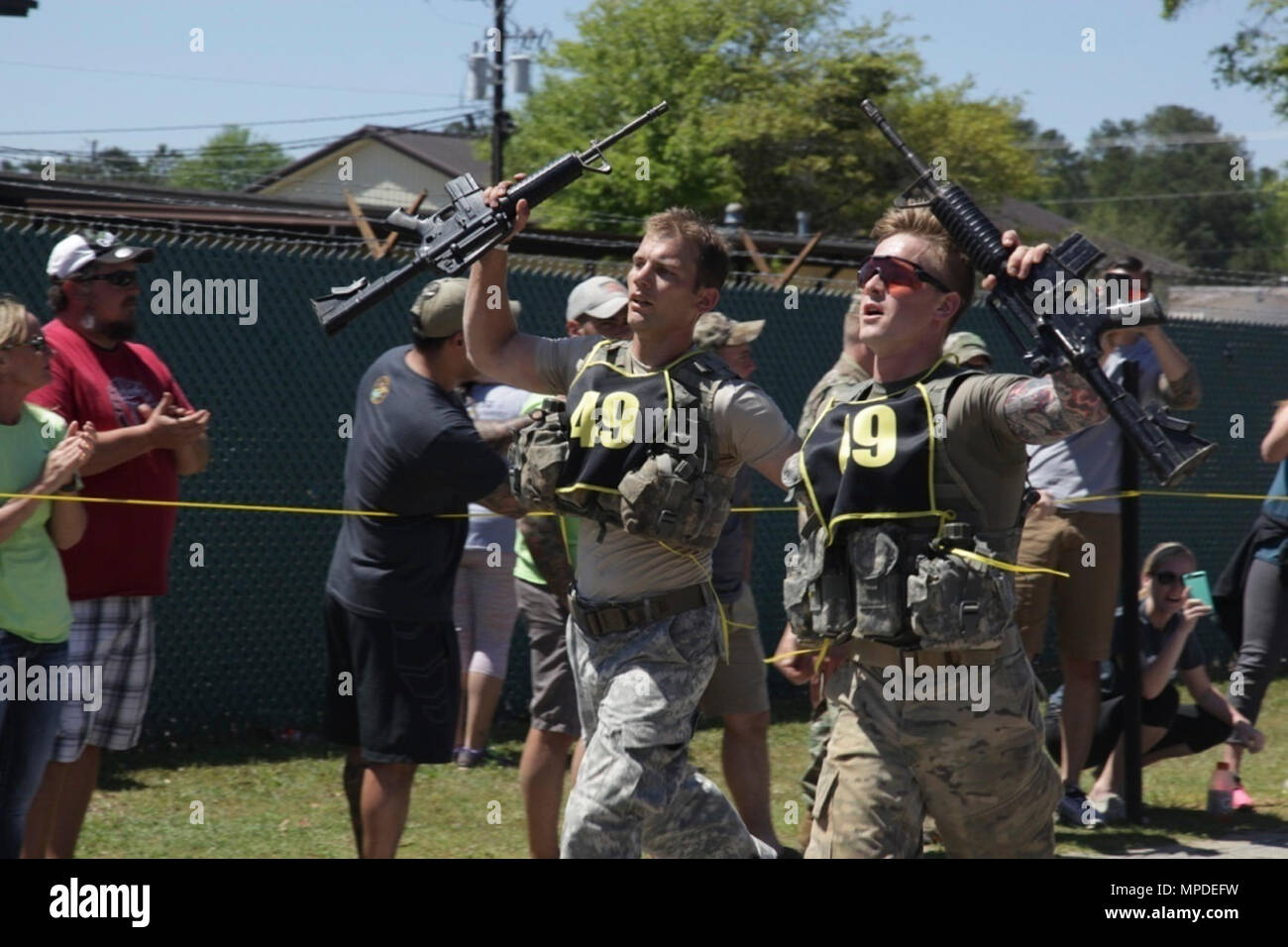 U.S. Army National Guard Rangers Sgt. 1st Class Troy Conrad and Staff ...