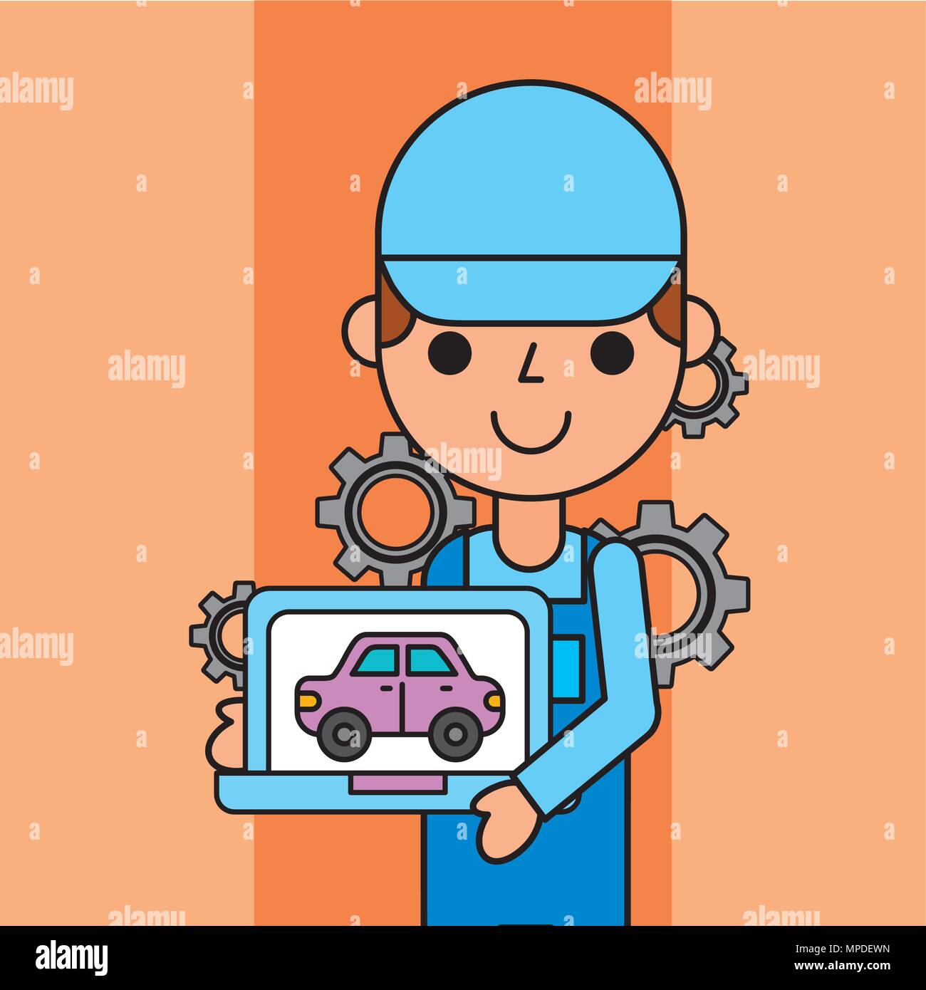 Car service centre auto Stock Vector Images - Alamy