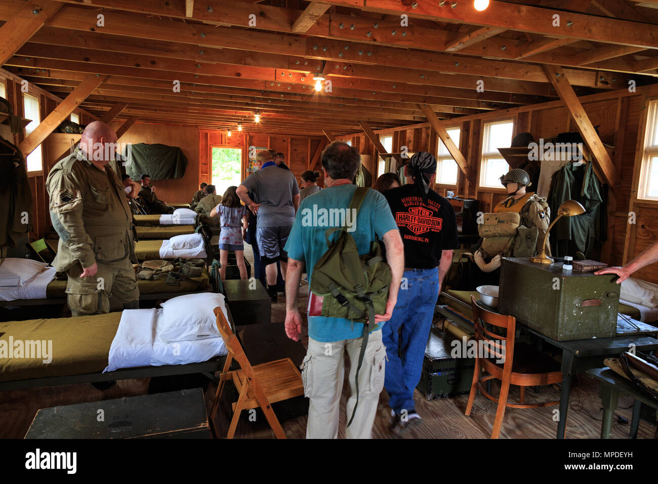 Wwii army barracks hi-res stock photography and images - Alamy