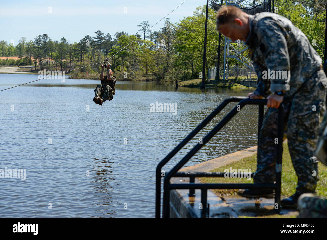 A U.S. Army Ranger Capt. Robert Killian, assigned to the National Guard ...