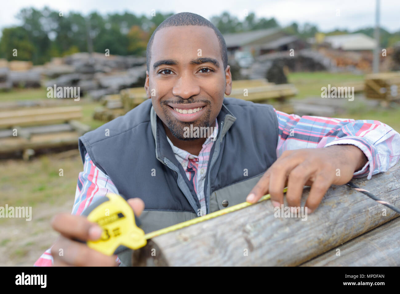 Measuring A Lumber Stock Photo Alamy measuring-a-lumber-stock-photo-alamy
