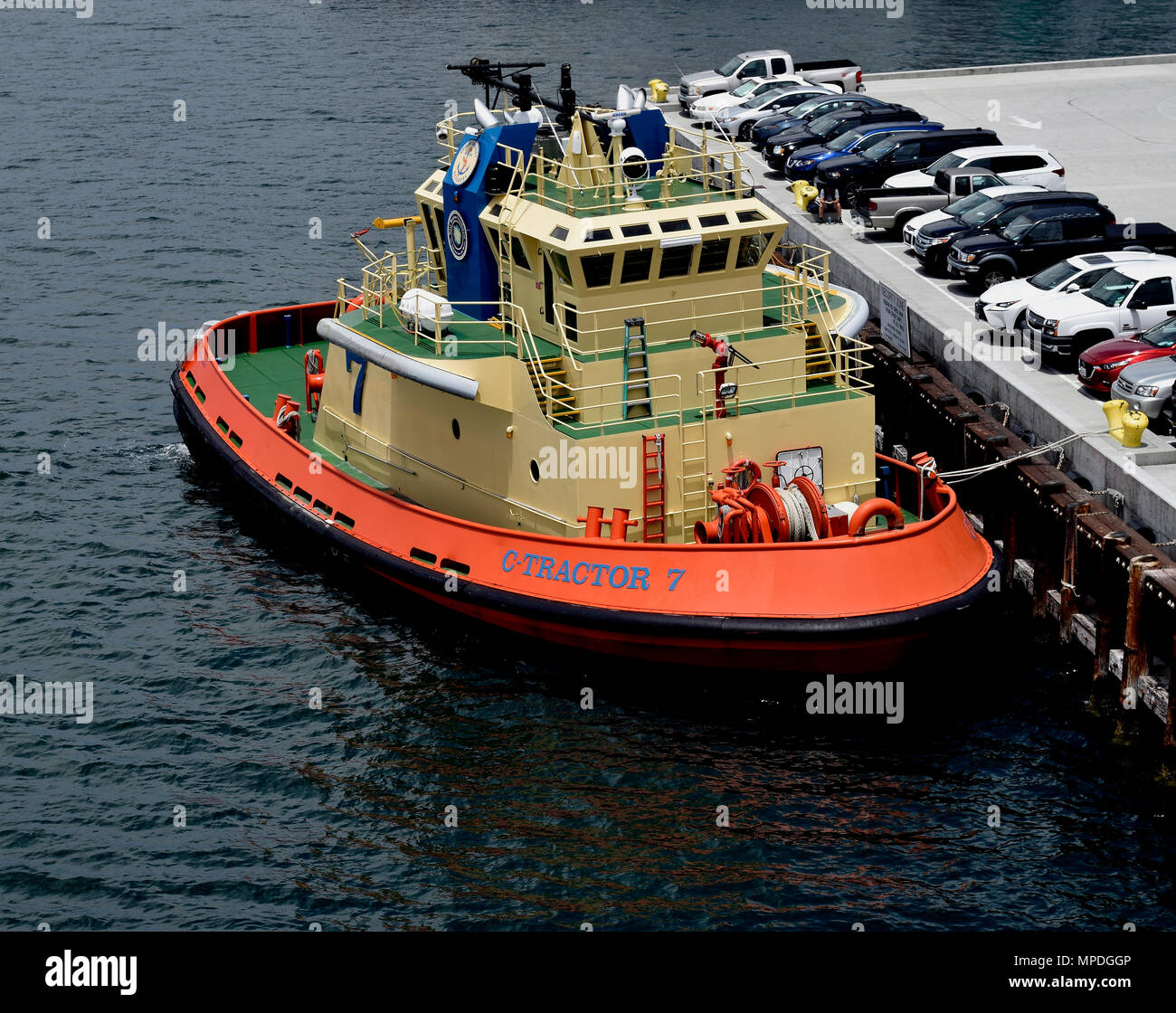 Tug Tractor High Resolution Stock Photography and Images - Alamy