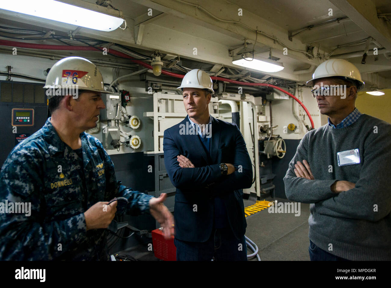 YOKOSUKA, Japan (April 10, 2017) Capt. Buzz Donnelly, commanding ...
