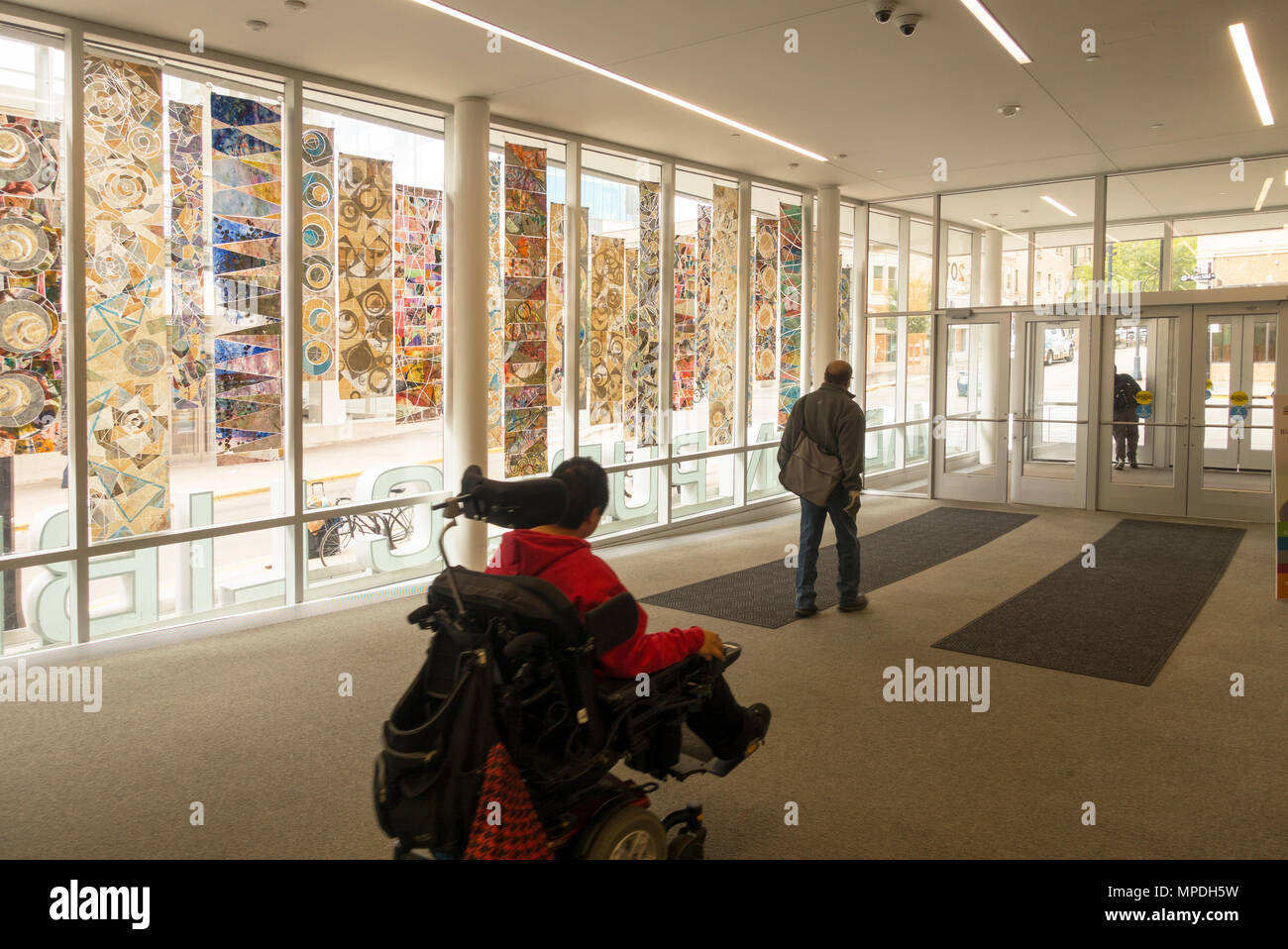 Public library artwork hi-res stock photography and images - Alamy