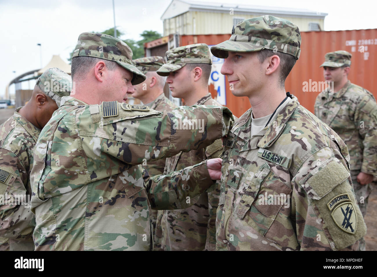 U.S. Army Capt. John Healy, Combined Joint Task Force-Horn of Africa ...
