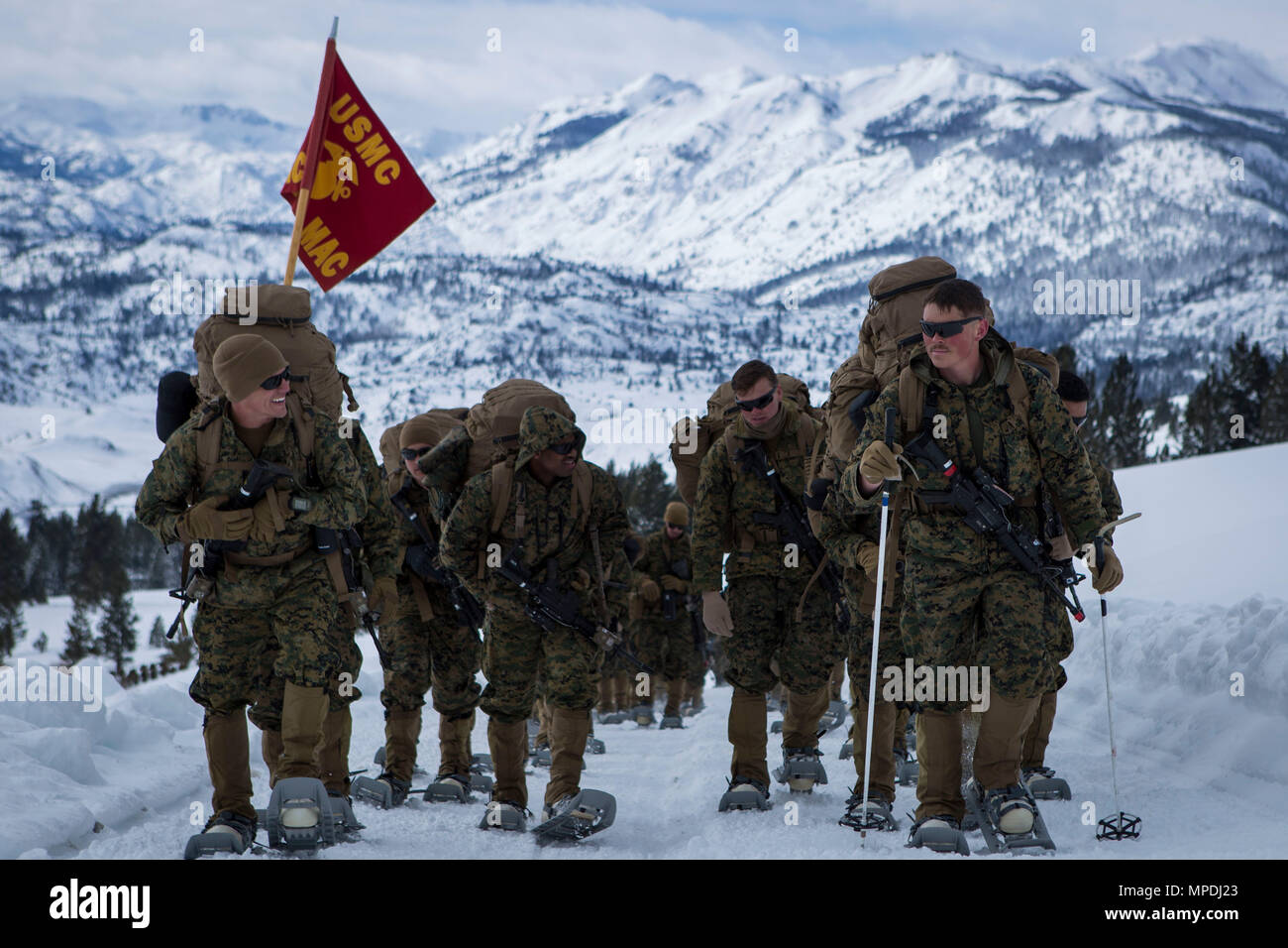 U.S. Marines with Mobility Assault Company, 1st Combat Engineer ...