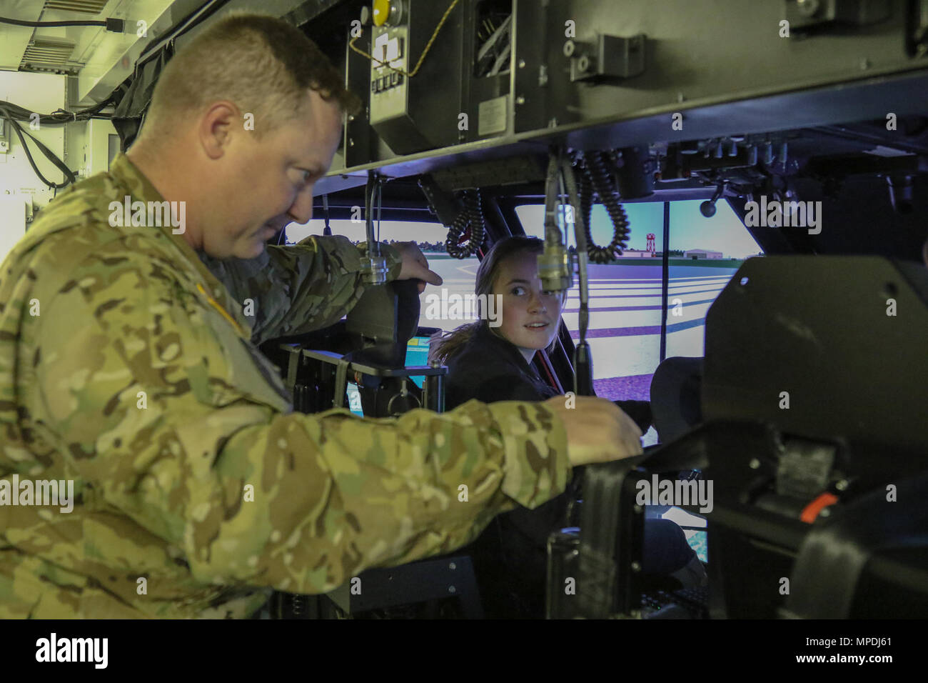 Black hawk simulator hi-res stock photography and images - Alamy
