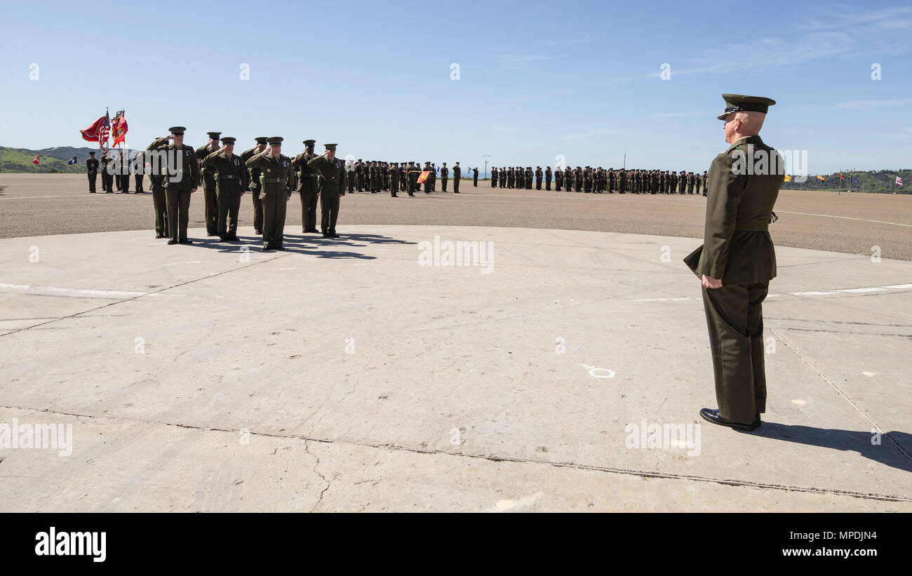 U.S. Marine Corps Col. Kenneth Kassner, former commanding officer, 5th ...