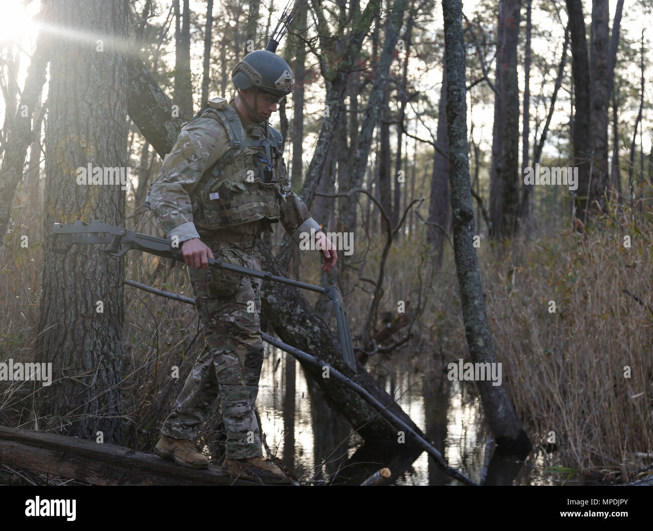 U.S. Army Staff Sgt. Eric Fitzgerald, assigned to 767th Ordnance ...